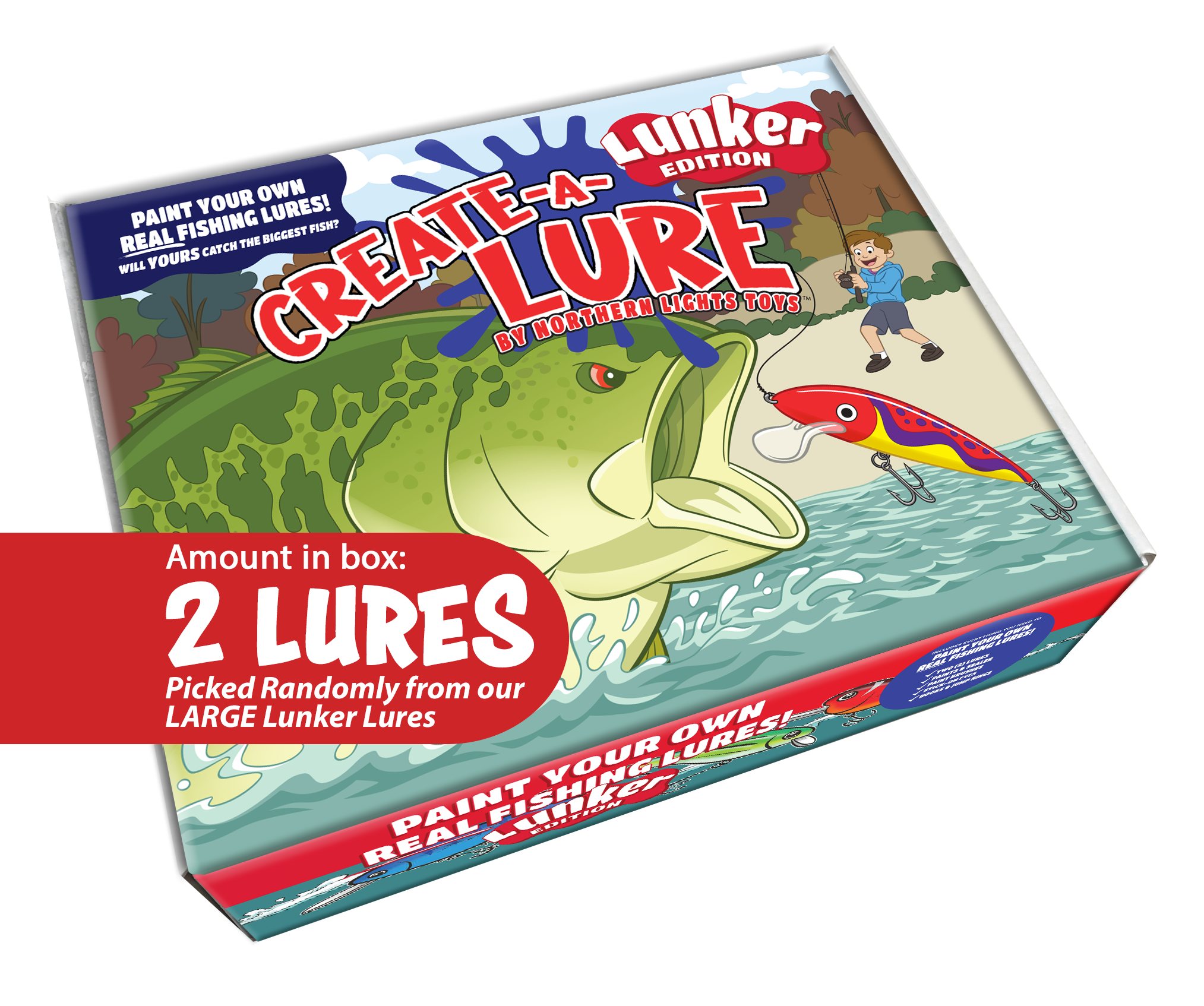 Create-a-Lure Lunker - Northern Lights Toys